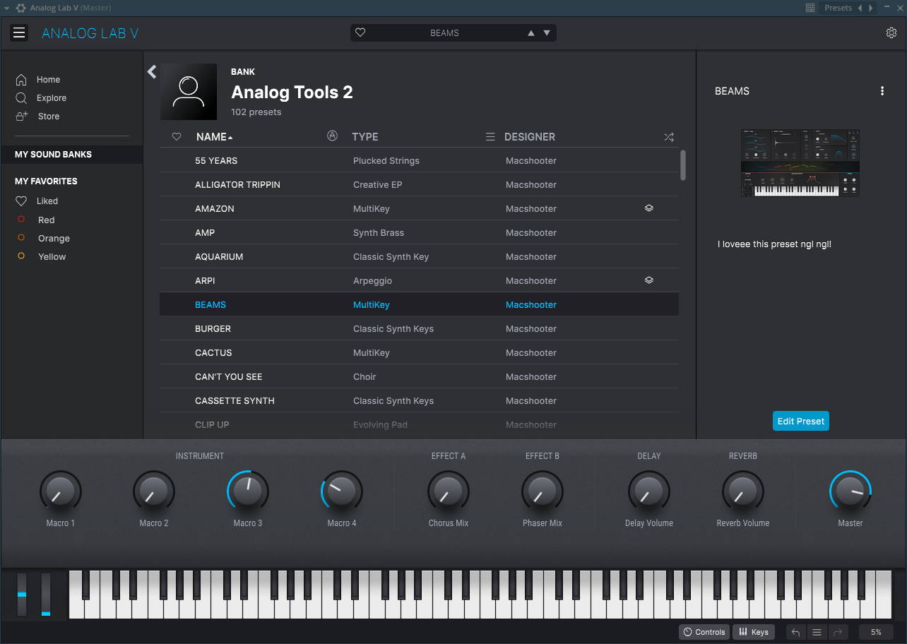 Analog Tools 2: Analog Lab V Bank & Multi-Kit – Waves Crate